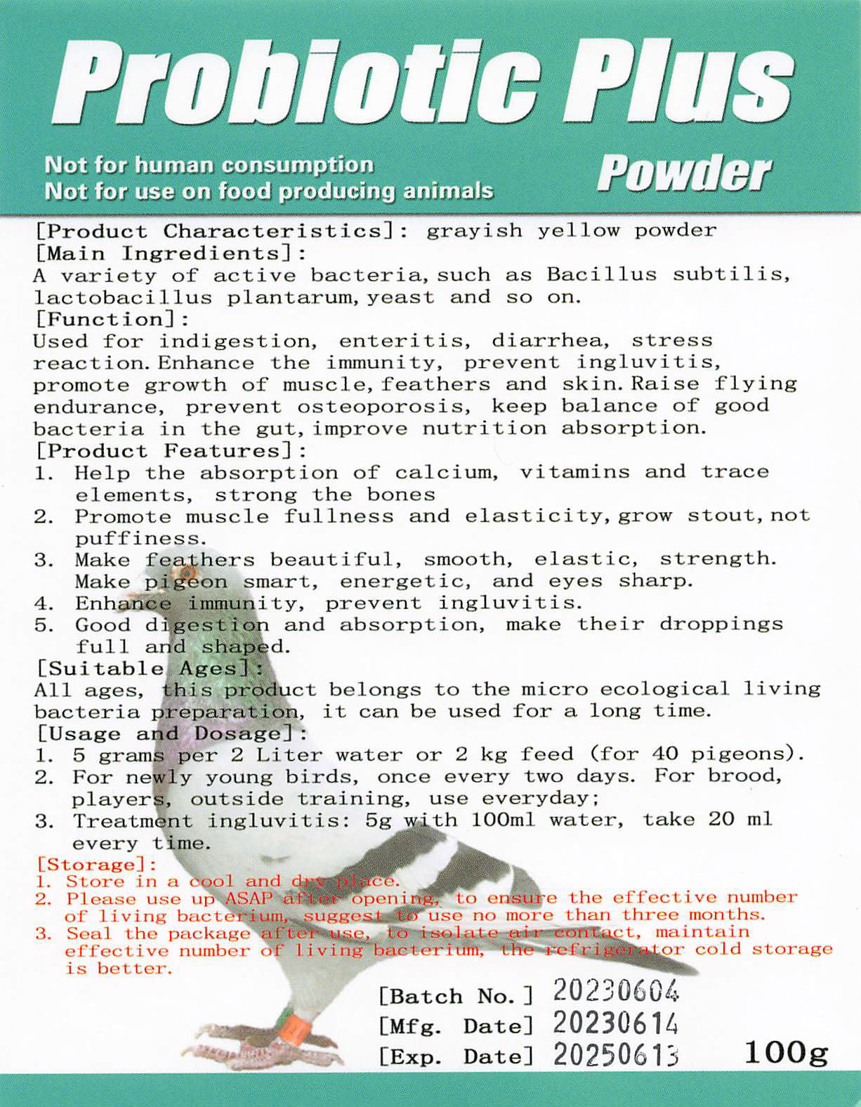 Probiotics For Birds – Pet Megamart inc